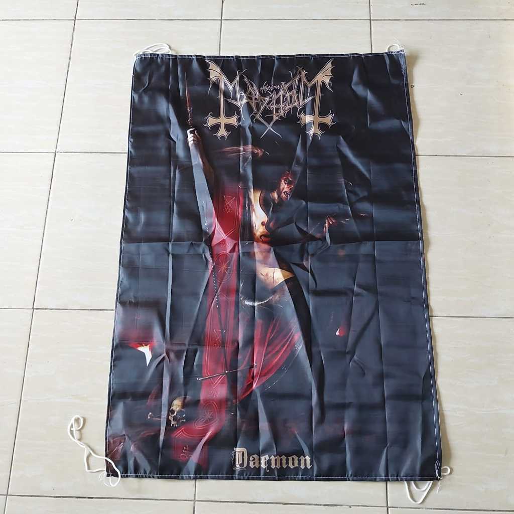 TEXTILE POSTER – MAYHEM – Daemon