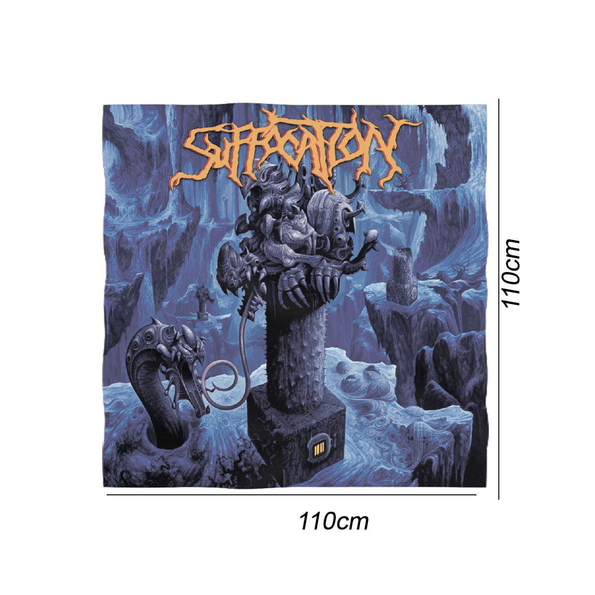 TEXTILE POSTER – SUFFOCATION – Breeding the Spawn