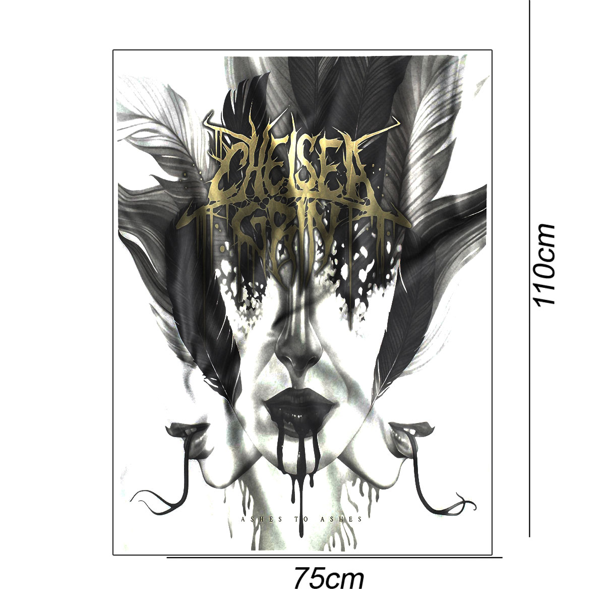 TEXTILE POSTER – CHELSEA GRIN – Ashes to Ashes