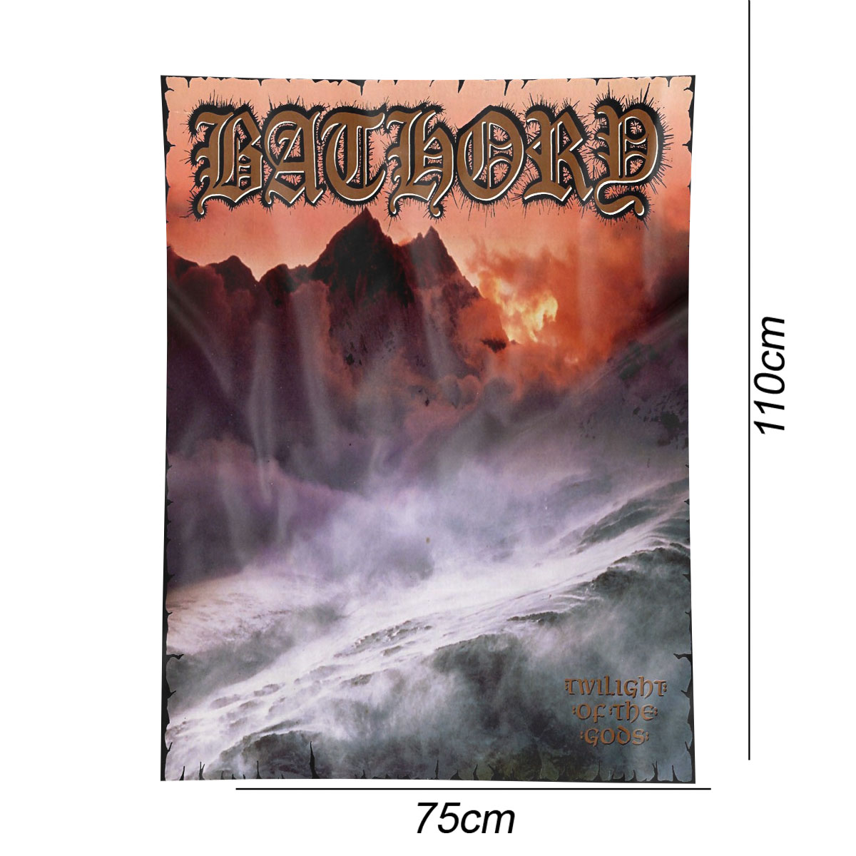 TEXTILE POSTER – BATHORY – Twilight of the Gods