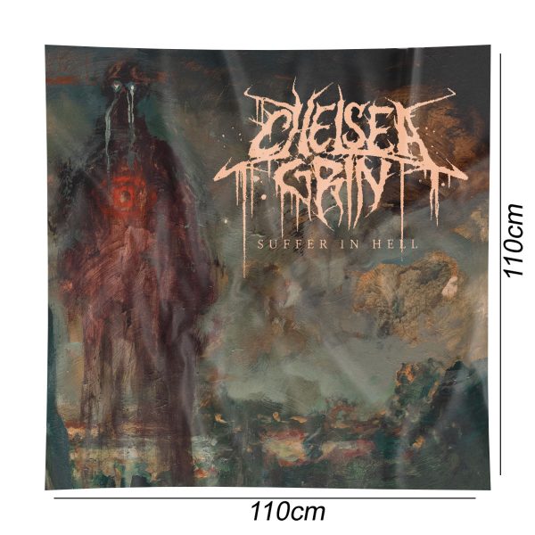 TEXTILE POSTER – CHELSEA GRIN – Suffer in Hell