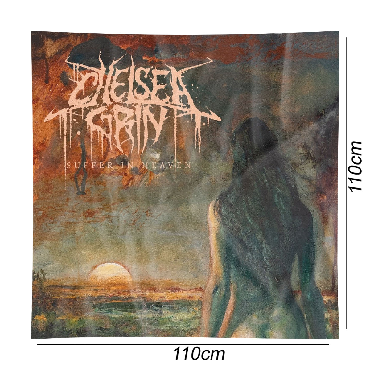 TEXTILE POSTER – CHELSEA GRIN – Suffer in Heaven