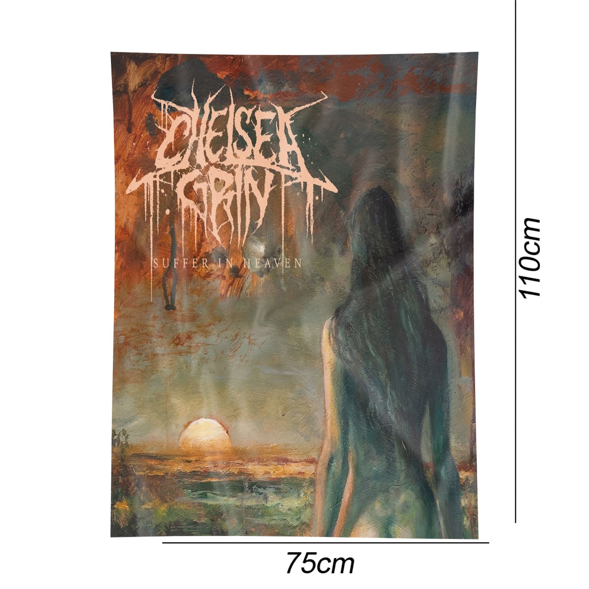 TEXTILE POSTER – CHELSEA GRIN – Suffer in Heaven