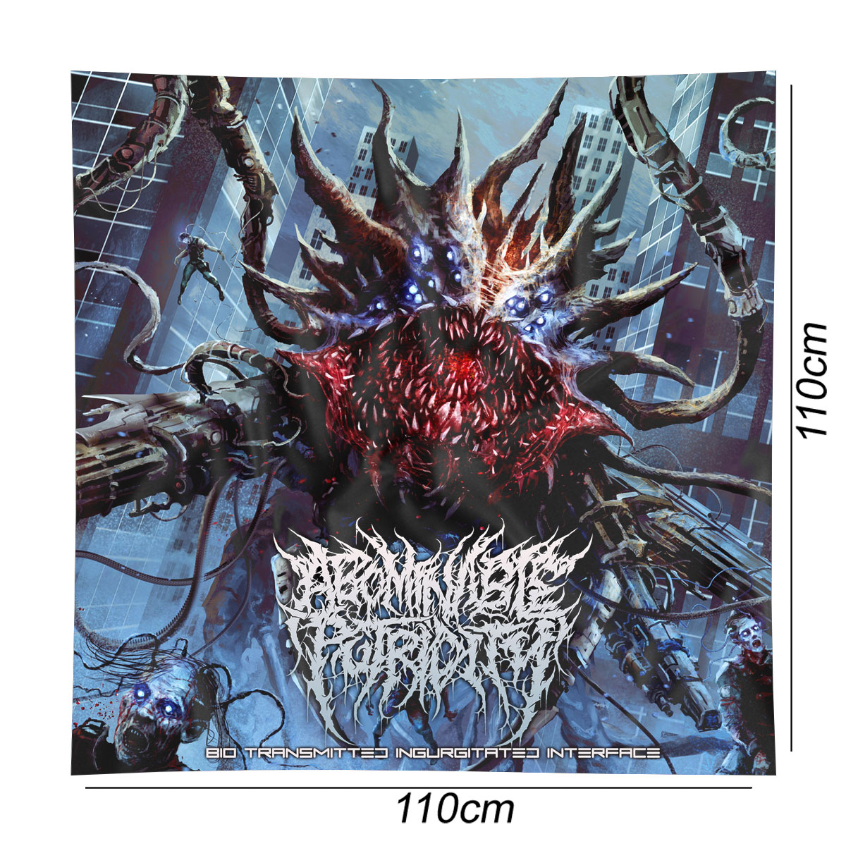 ABOMINABLE PUTRIDITY – Bio Transmitted Ingurgitated Interface – Textile ...