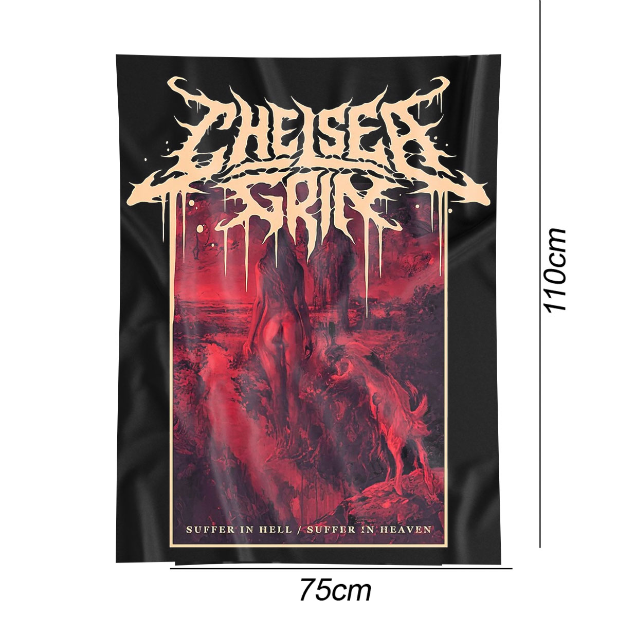 TEXTILE POSTER – CHELSEA GRIN – Suffer