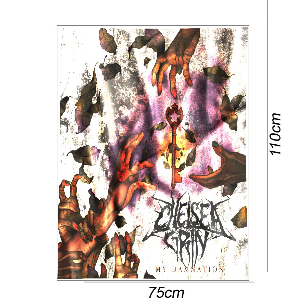 TEXTILE POSTER – CHELSEA GRIN – My Damnation