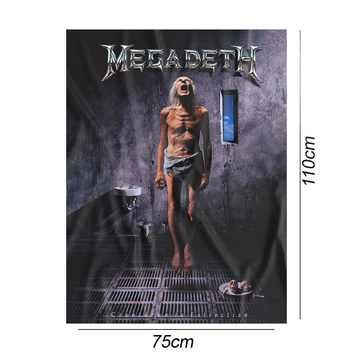MEGADETH – Countdown to Extinction – TEXTILE POSTER FLAG Tapestry