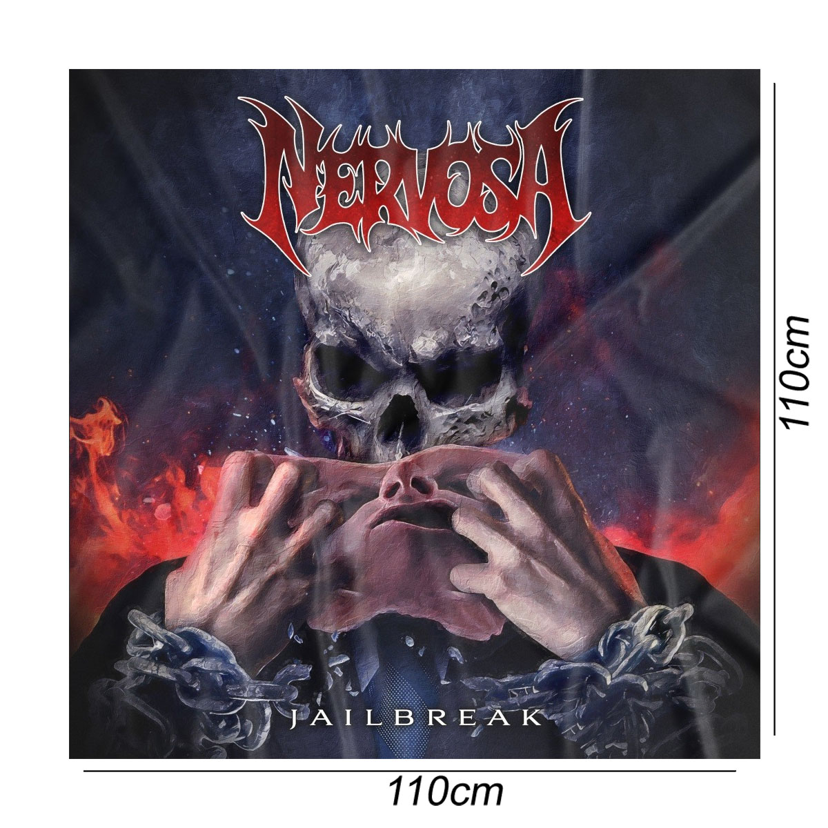 NERVOSA – Jailbreak – Textile Poster Flag – Tapestry