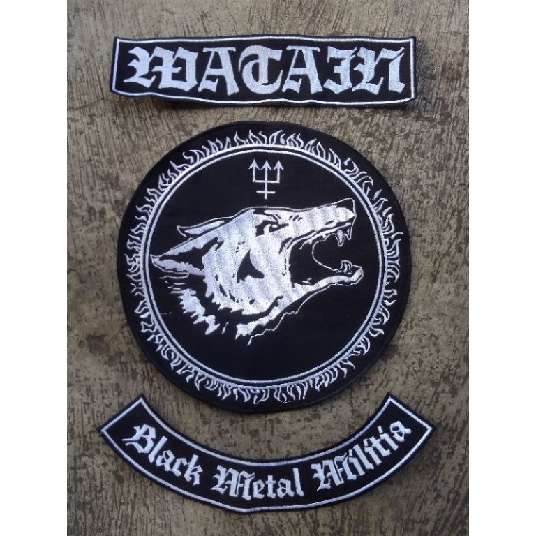 BACKPATCH – WATAIN – SET White