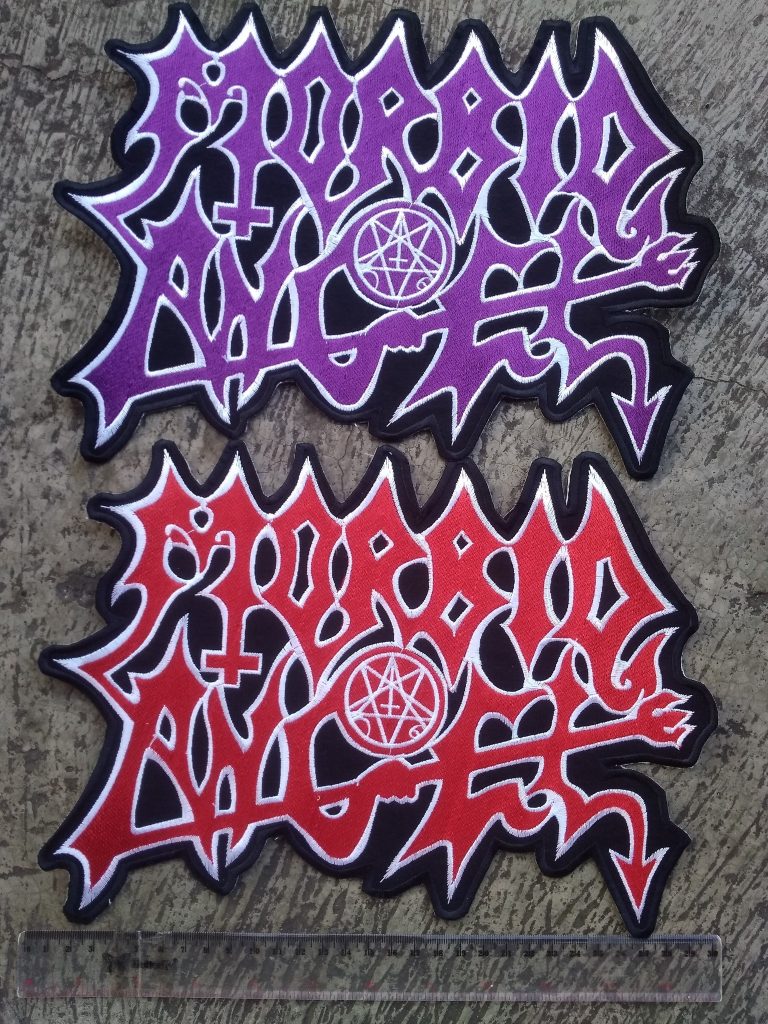 MORBID ANGEL – LOGO – EMBROIDERY BACKSHAPE PATCH