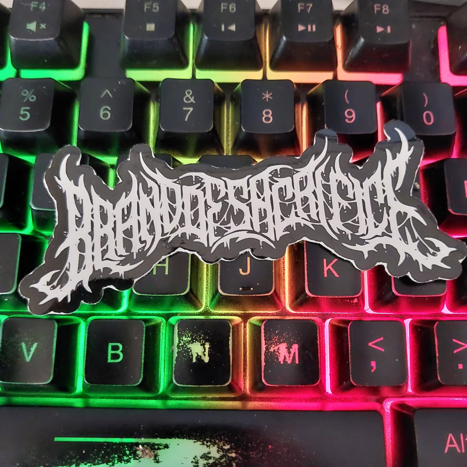 BRAND OF SACRIFICE – LOGO DIE CUT STICKER