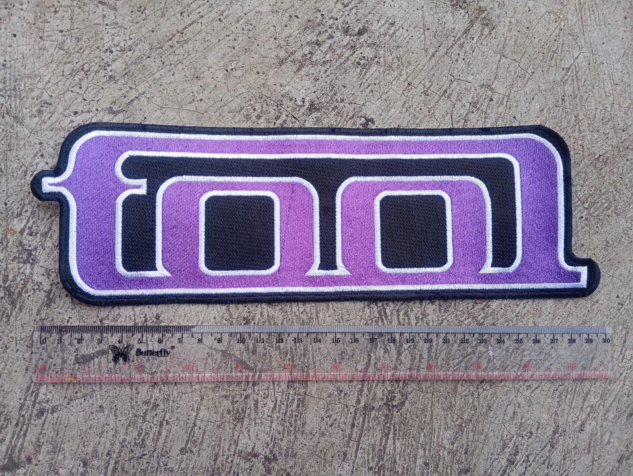 TOOL – LOGO – EMBROIDERY BACKSHAPE PATCH