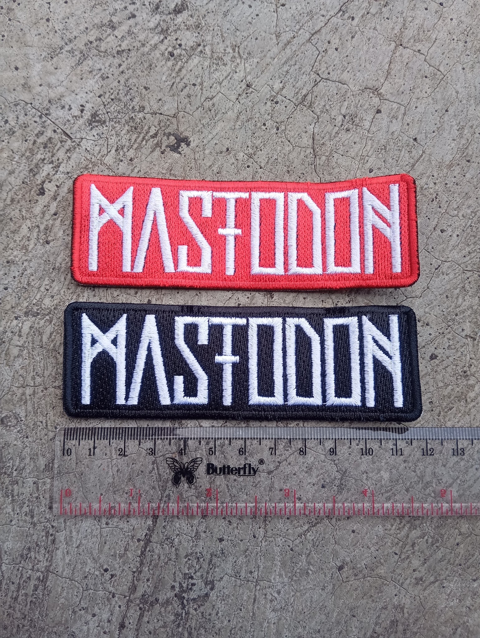 MASTODON II – LOGO – EMBROIDERY PATCH