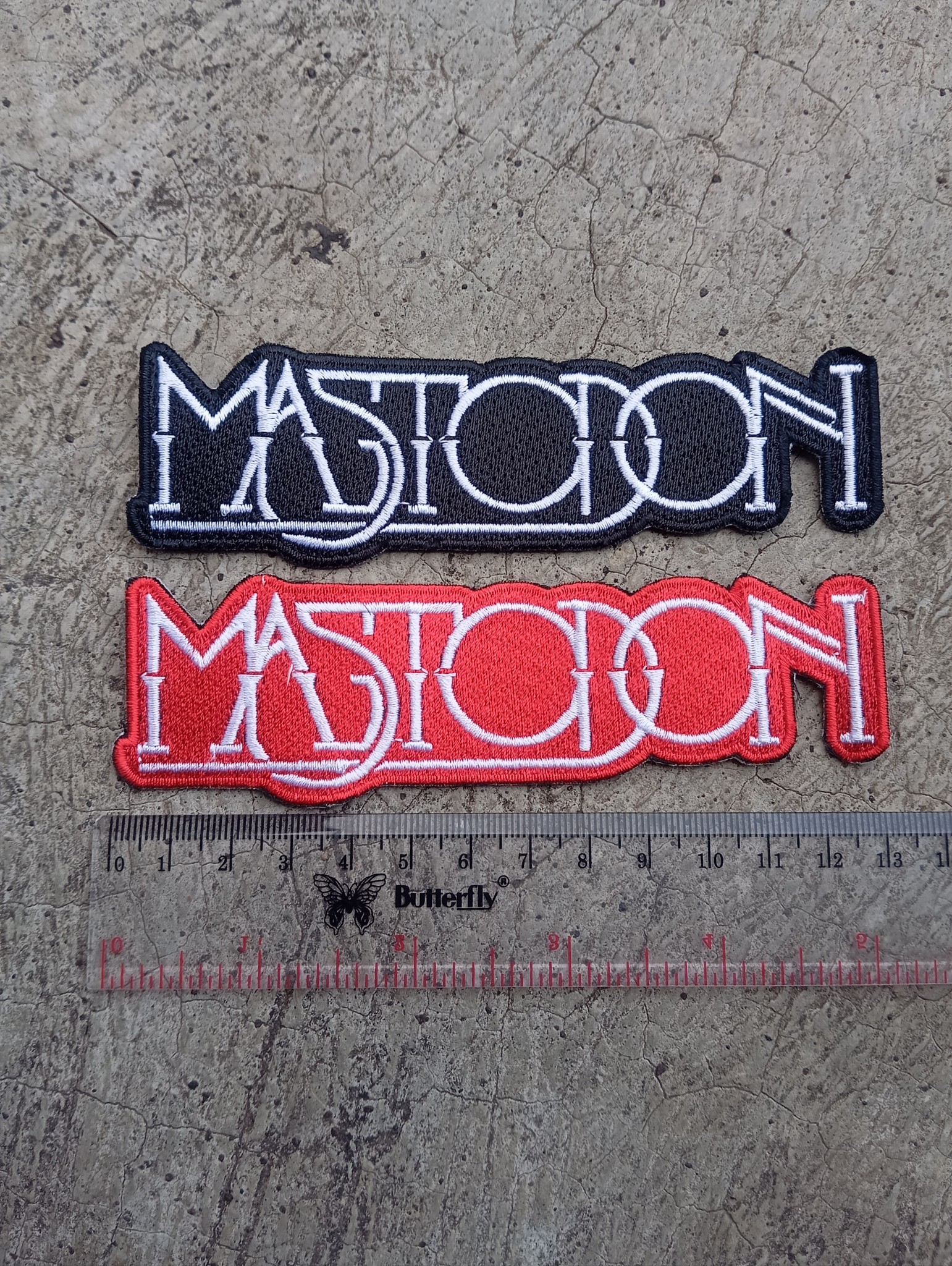 MASTODON – LOGO – EMBROIDERY PATCH